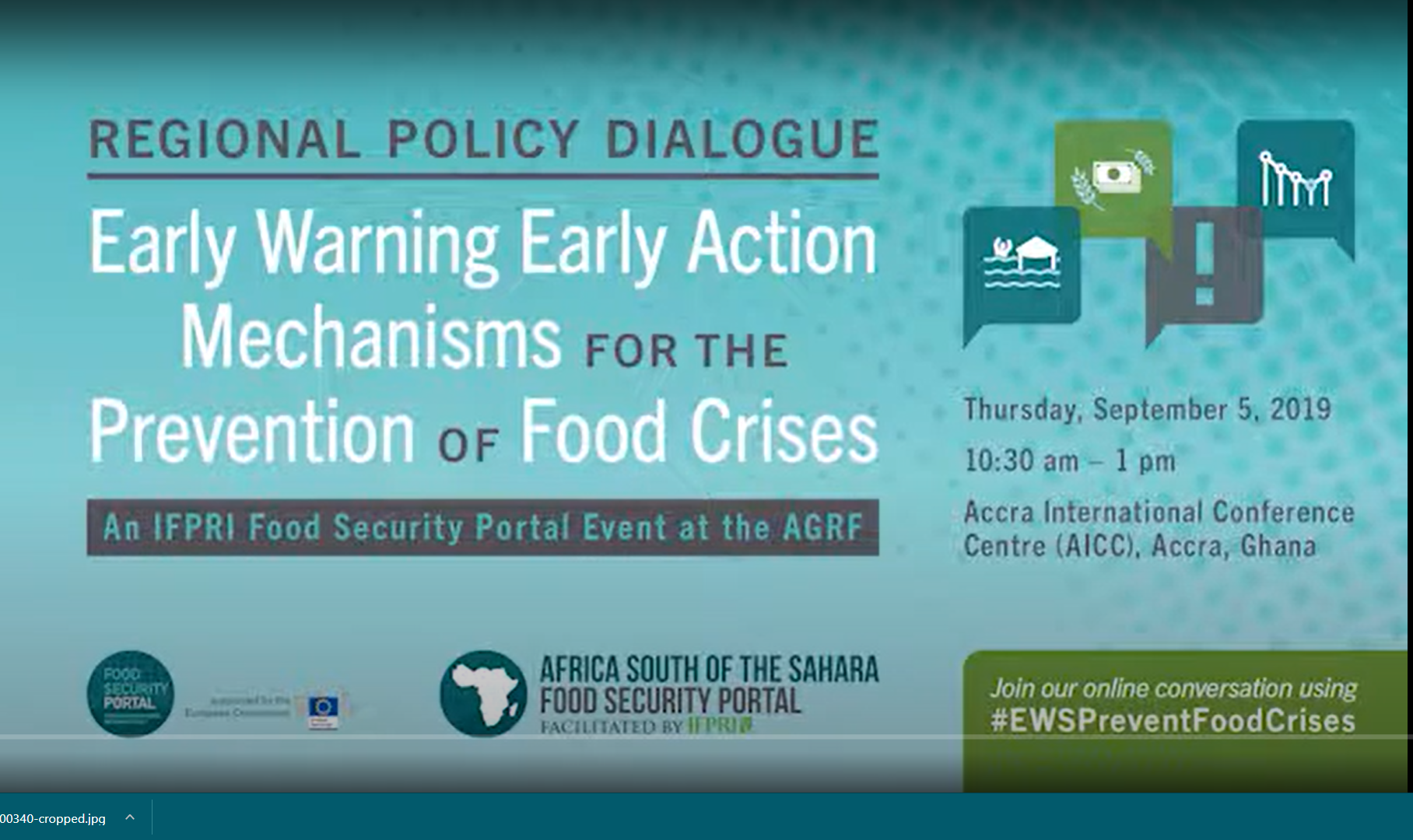 Regional Policy Dialogue on Early Warning Early Action Mechanisms for ... Regional Policy Dialogue on Early Warning Early Action Mechanisms for ...